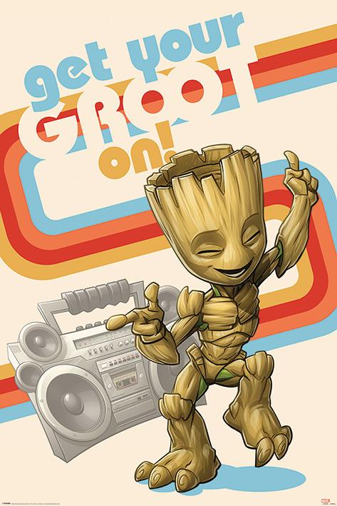 Guardians of the Galaxy - Groot – Blue Dog Posters
