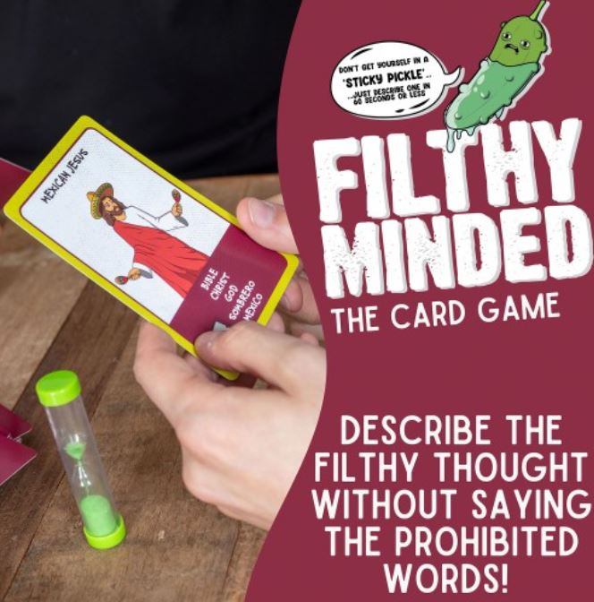 Filthy Minded Card Game – Blue Dog Posters
