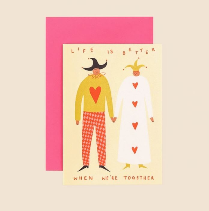 Life is Better Card – Blue Dog Posters