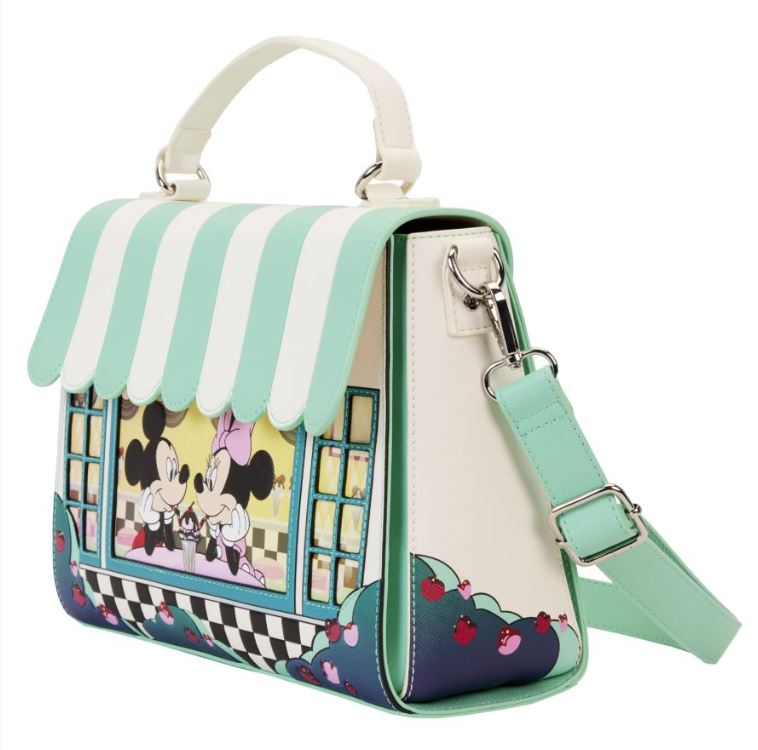 Disney Mickey & Minnie Date Diner Crossbody – Blue Dog Posters