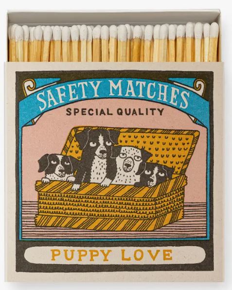 Puppy Love Matchbox – Blue Dog Posters