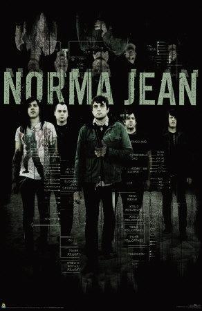 Norma Jean Band Colour: Rock – Blue Dog Posters