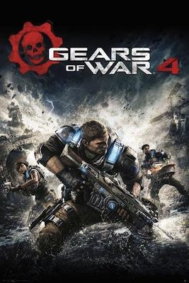 Gears Of War 4 - Key Art – Blue Dog Posters