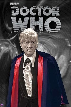 Dr Who - 3rd Doctor Jon Pertwee – Blue Dog Posters
