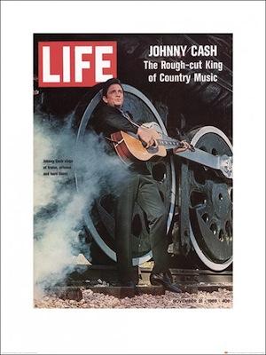 Life - Johnny Cash – Blue Dog Posters