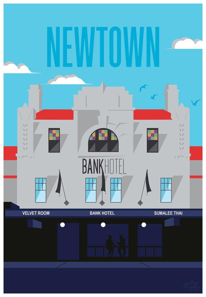 Newtown - Liza Murphy – Blue Dog Posters