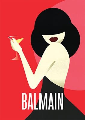 Balmain - Liza Murphy – Blue Dog Posters