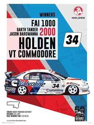 Holden - 2000 Commodore VT – Blue Dog Posters