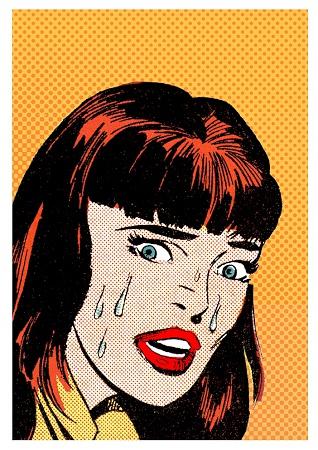 Crying – Blue Dog Posters