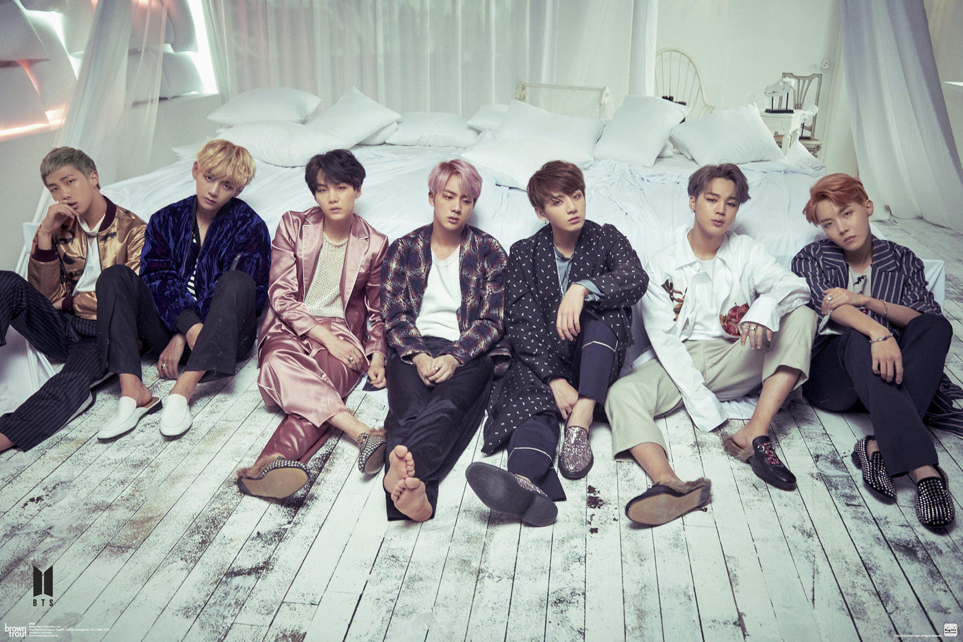 BTS - Sitting – Blue Dog Posters