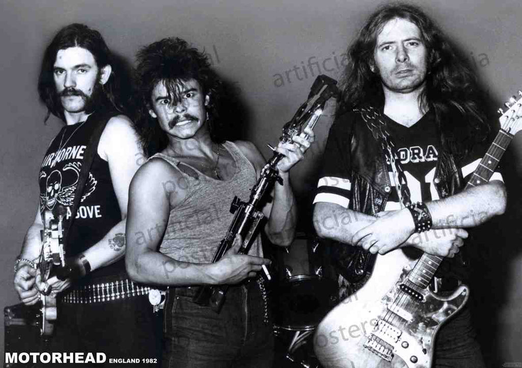 Motorhead England 1982 – Blue Dog Posters