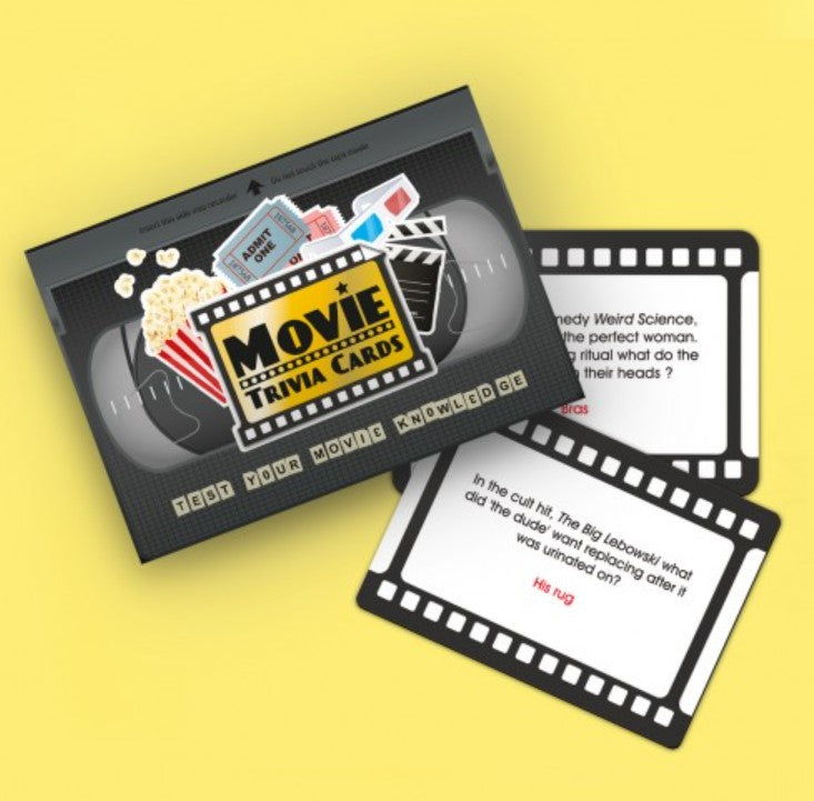 Movie Trivia Card Game – Blue Dog Posters