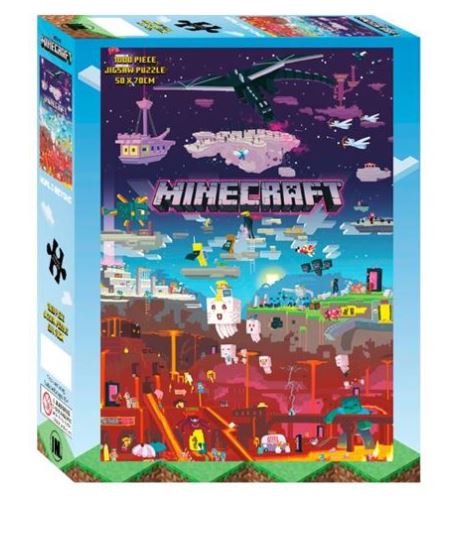 Minecraft World Beyond - 1000pc Puzzle – Blue Dog Posters