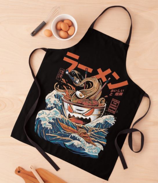 The Great Ramen Apron – Blue Dog Posters