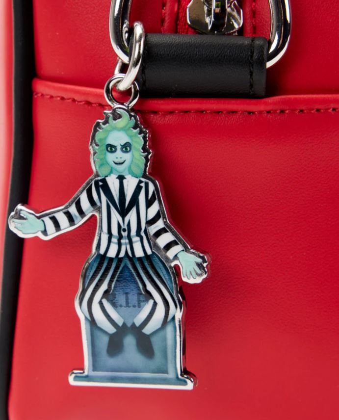 Beetlejuice Graveyard Sign Crossbody Bag – Blue Dog Posters