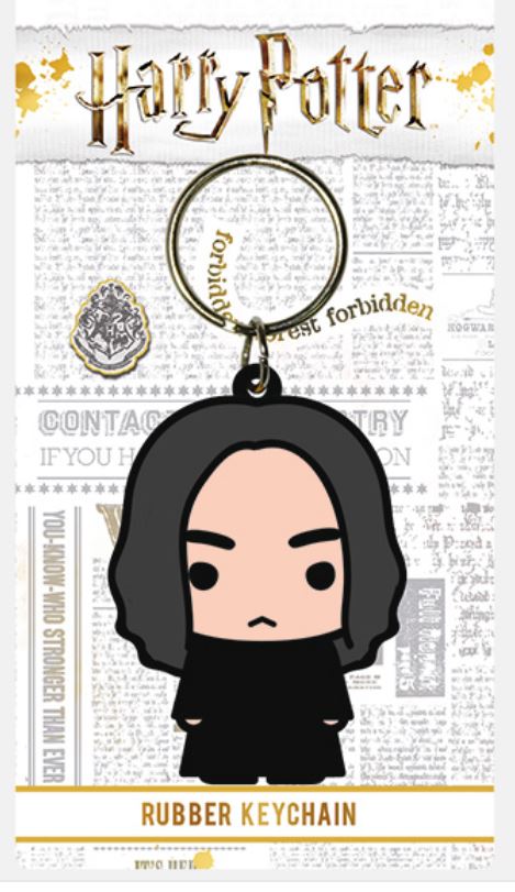 Harry Potter Rubber Key Chain - Snape – Blue Dog Posters