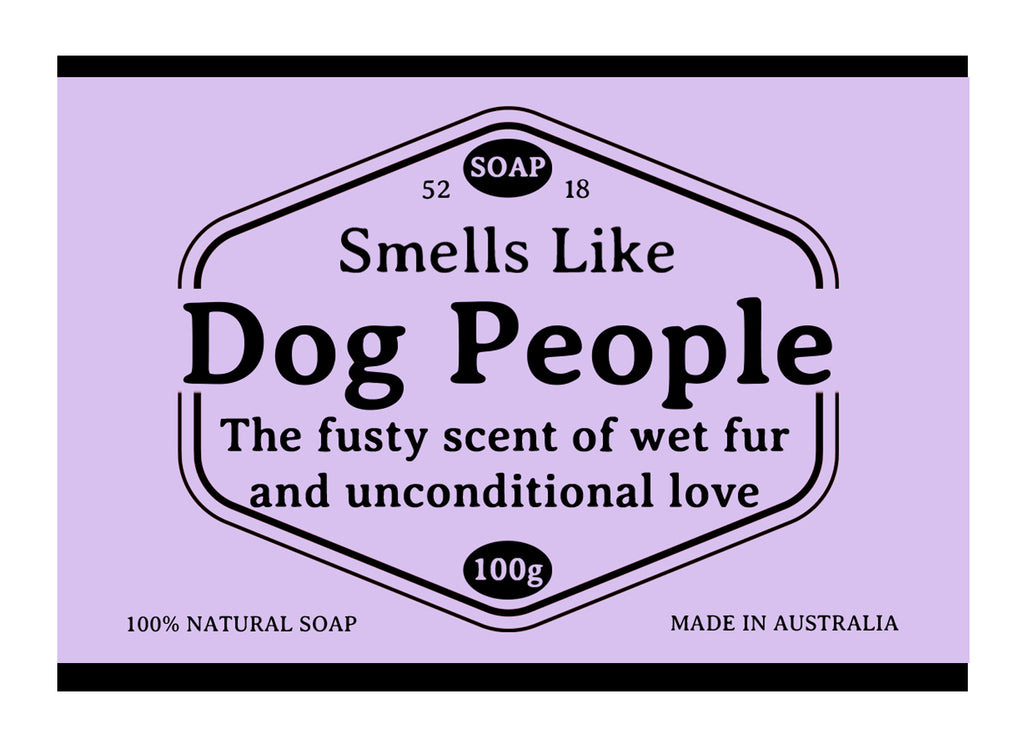 Hustle and Co Soap - Dog People – Blue Dog Posters