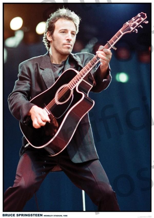 Bruce Springsteen - Wembley Stadium 1988 – Blue Dog Posters