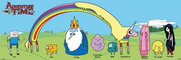 Adventure Time - Charcters – Blue Dog Posters