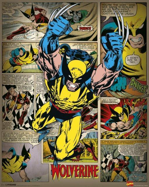 Marvel Comics - Wolverine – Blue Dog Posters
